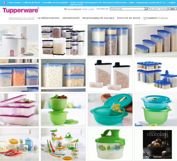 Tupperware Canada Catalogue