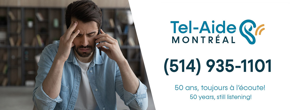 Tel-Aide Montréal | Centre d'écoute téléphonique - Circulaire en ligne