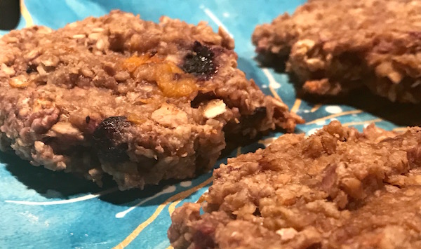 Biscuits aux Fruits, Avoine et Beurre D'arachide