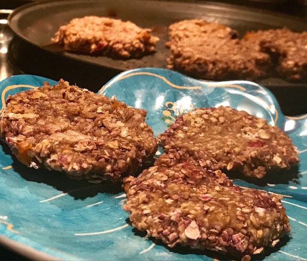 Biscuits aux Fruits, Avoine et Beurre D'arachide