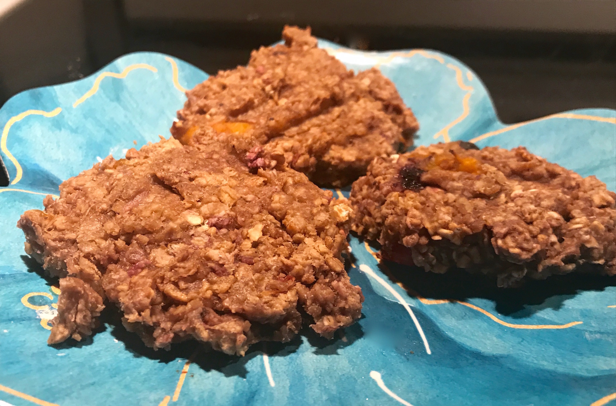 Biscuits aux Fruits, Avoine et Beurre D'arachide