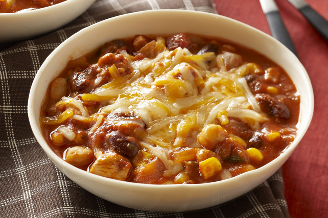 Chili au Poulet Consistant à la Mijoteuse