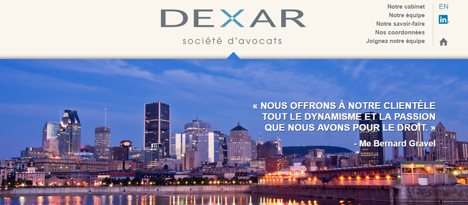 Société d'Avocats Dexar Inc.