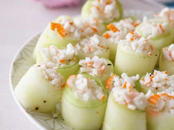 Makis de Concombre au Surimi