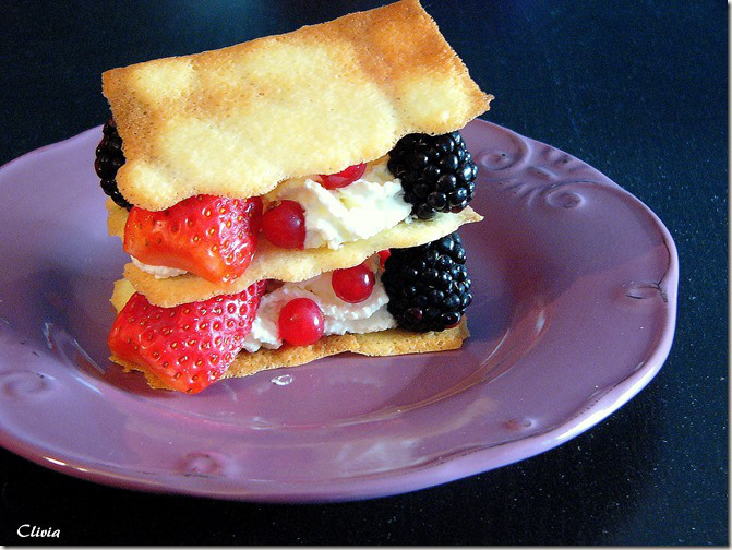 MILLE-FEUILLES DE FRUITS ROUGES