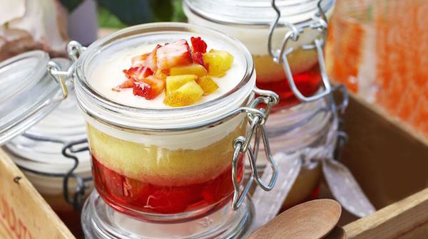 Mini-Trifles aux Fraises