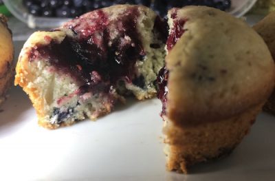 Muffins aux Fruits Rouges et Confitures