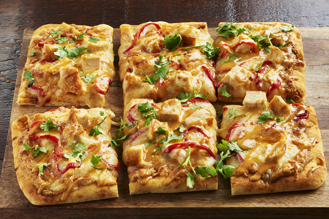 Pain Plat au Poulet Thaï à Partager