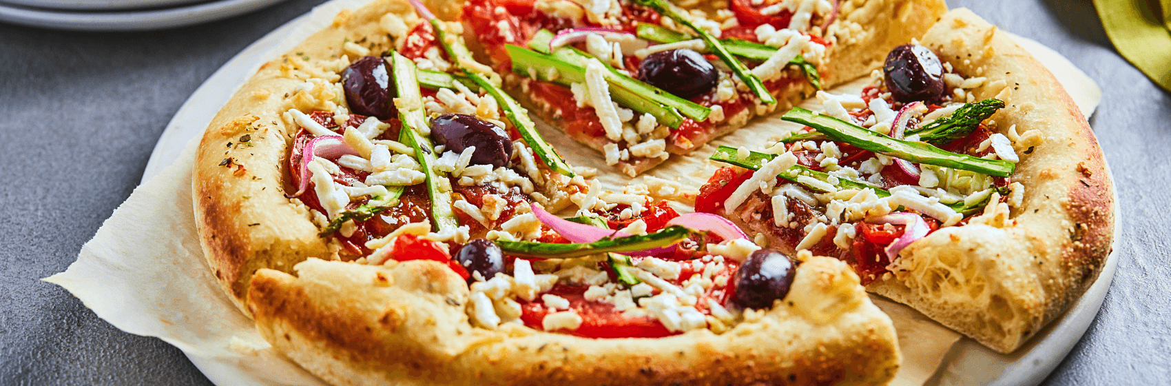 Pizza Grecque Blanche