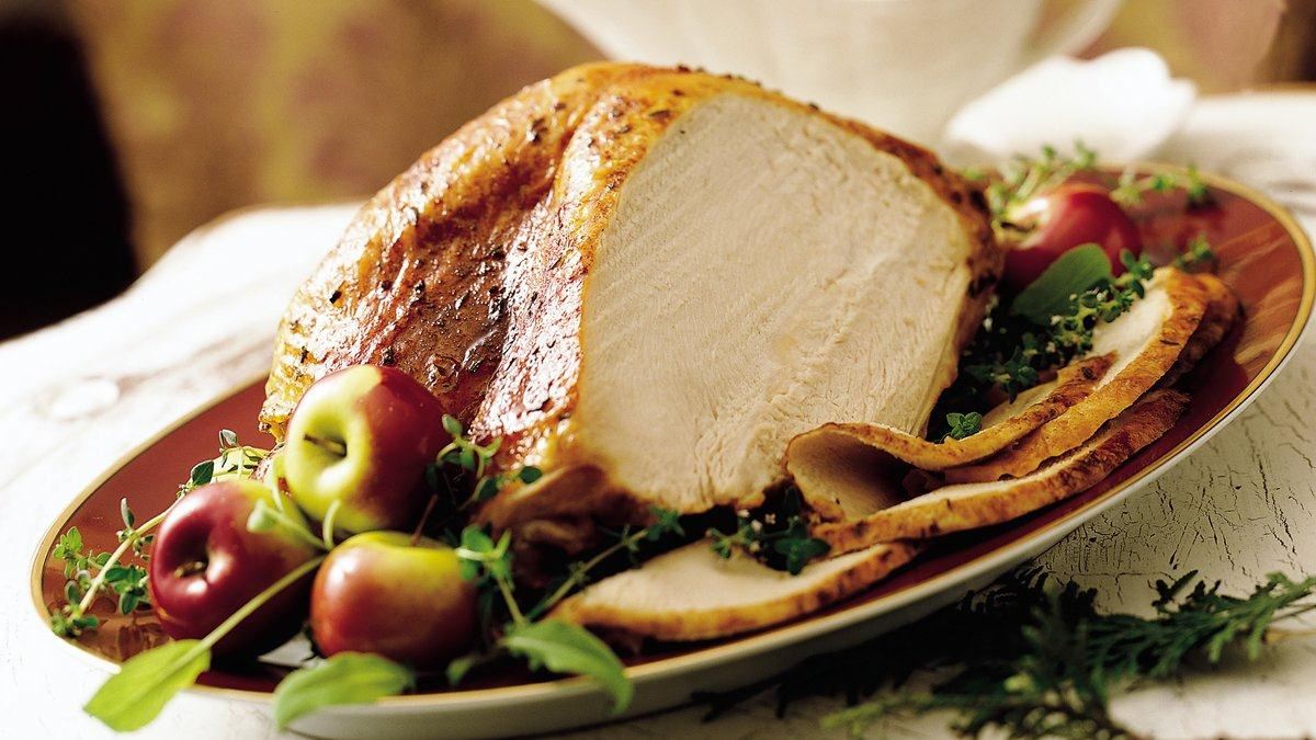 Poitrine de Dinde Rôtie au Four