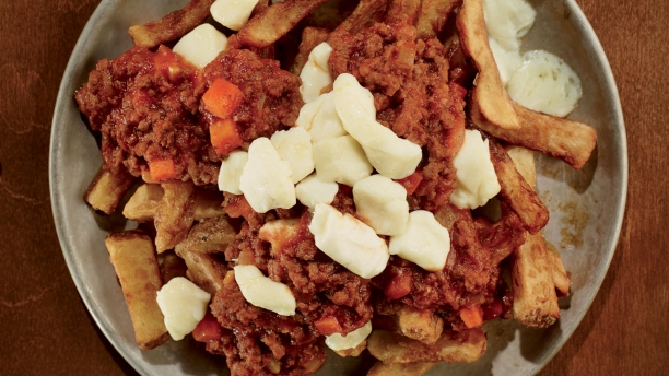 Poutine Italienne au Fromage en Grains