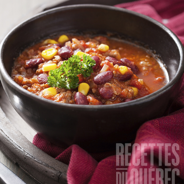 Chili Végétarien à la Mijoteuse
