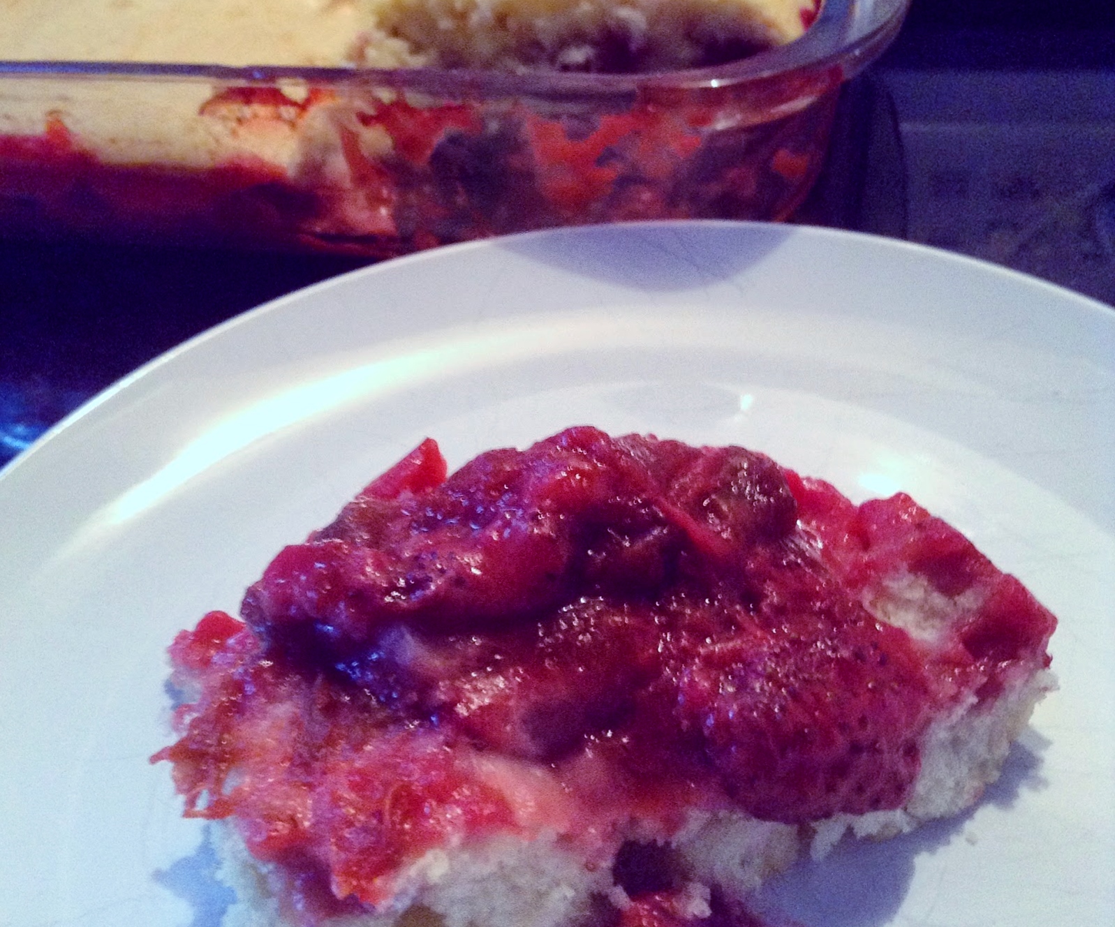 Pouding aux Fraises de Grand-Maman