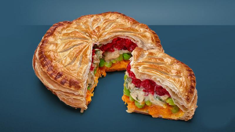 Repas De Dinde En Croûte