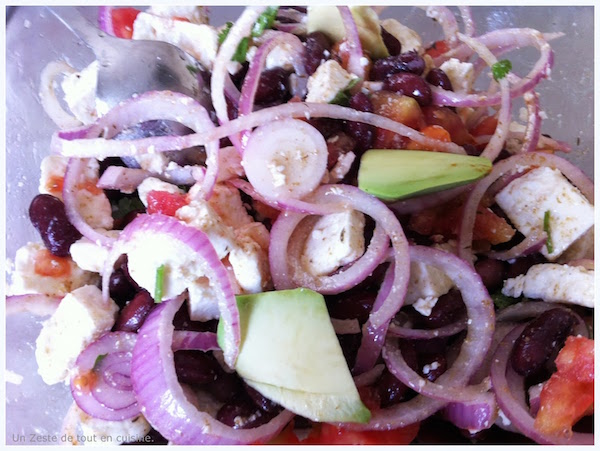 Salade Folle aux Haricots Rouges