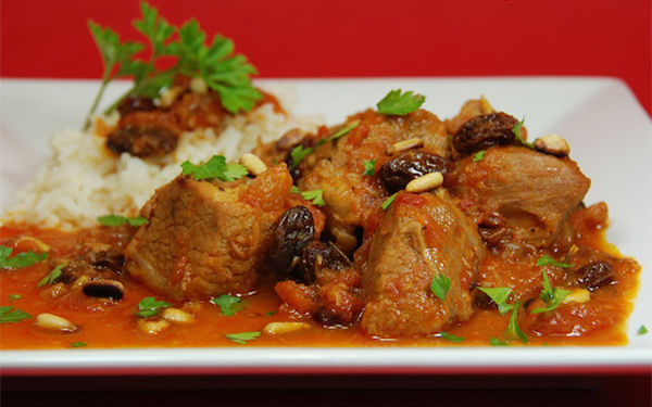 Sauté de Veau à L'aigre-Doux