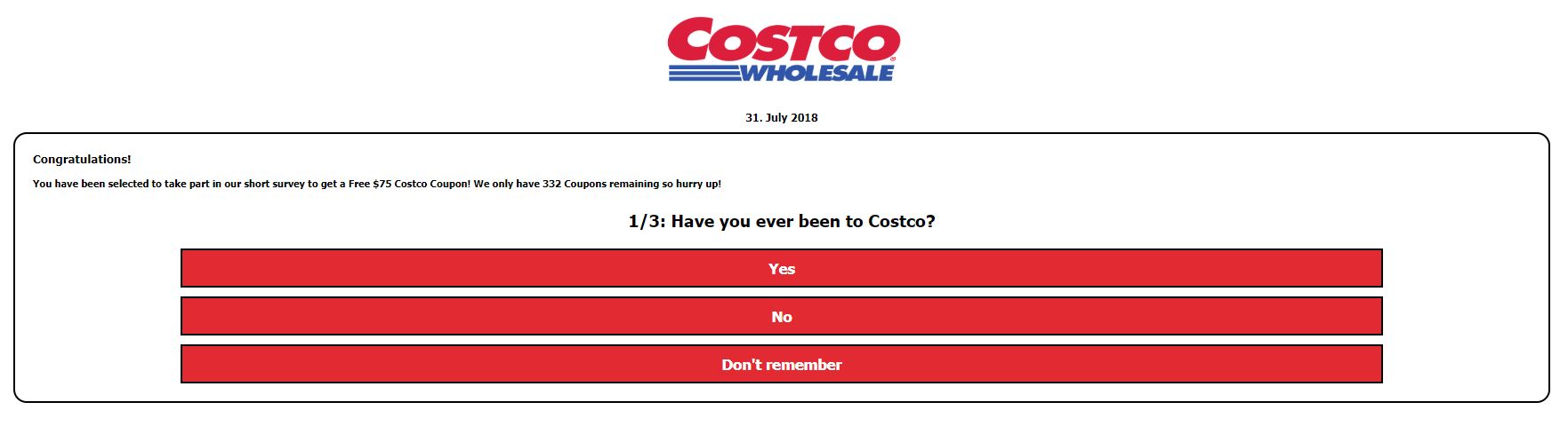Ce qui se cache derrière le Coupon de 75$ et 250$ de Costco