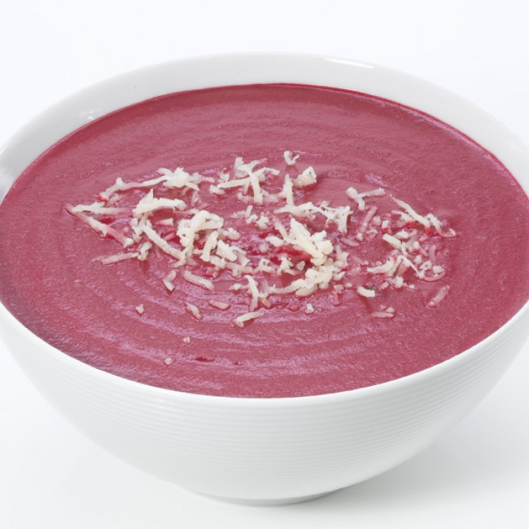POTAGE DE BETTERAVES ET ZÉPHYR