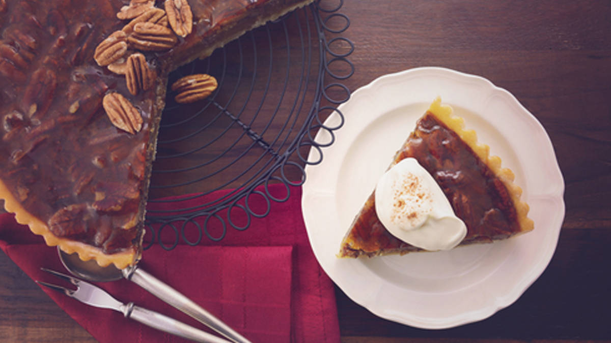 Tarte aux Pacanes et aux Dattes