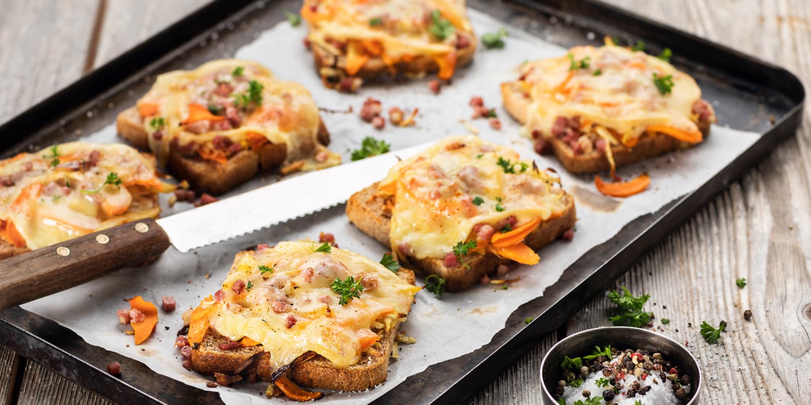 Toasts aux Légumes-racines