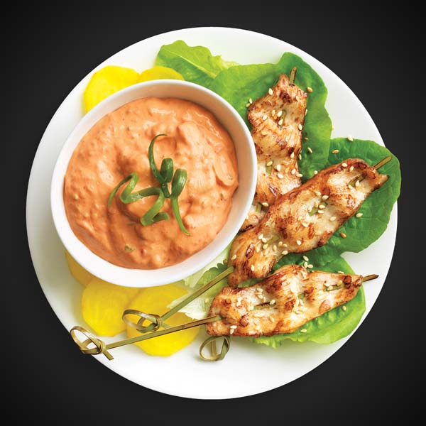 Trempette au Poivron Rôti et au Fromage à la Crème